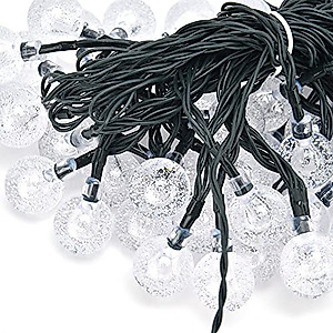 Solar String Light, Durable LED Solar Light IP44 Waterproof 9.5m for Terraces for Decorating Gardens Replacement for Home