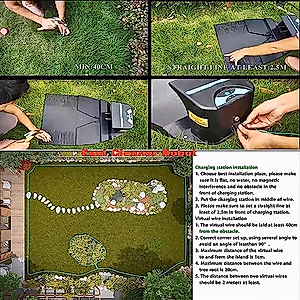 Smart Weeder, 3000 RPM Mowing Robot, Mowing Range: 2600㎡, Battery Life: 2-3 Hours, Anti-Theft + Automatic Charging, Used for Back Garden/Lawn Care
