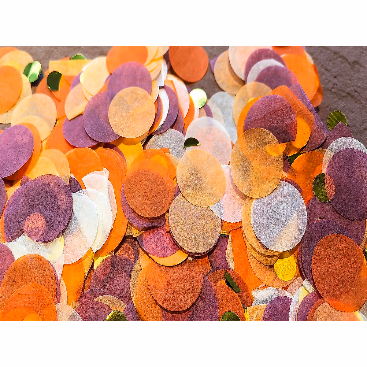 Fall Birthday Party Decorations/Fall Confetti Thanksgiving Decorations/Maroon Orange Confetti/Graduation Burgundy Orange Pumpkin Table Decorations/Burgundy Orange Weddings