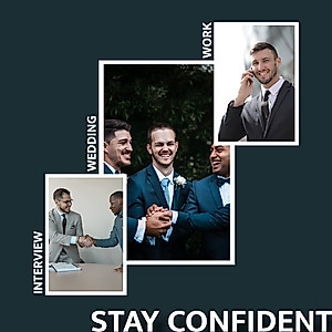 36 Premium Metal Collar Stays in a Plastic Box, Order the Sizes You Need (2.2", 2.5", 2.75" & 3")