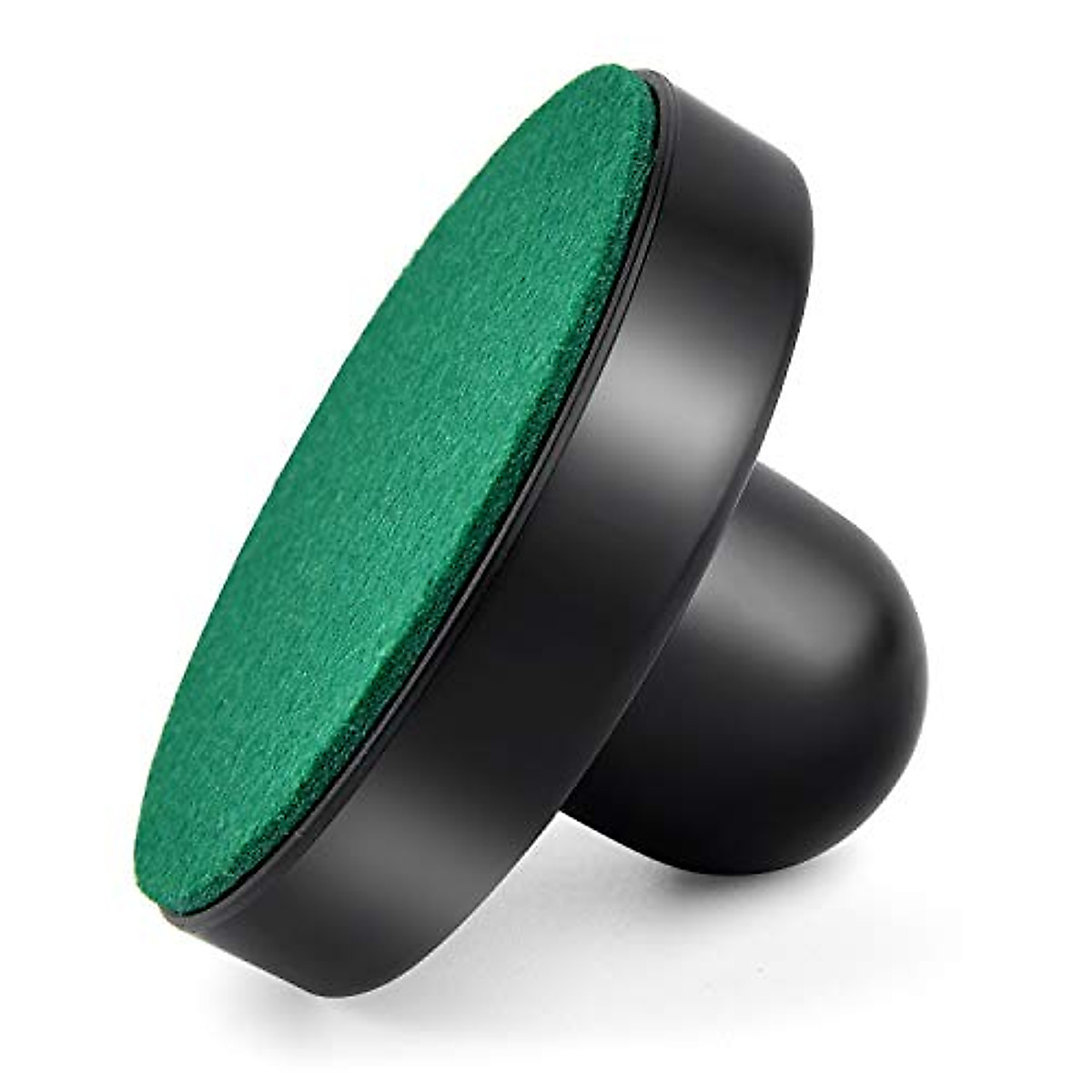 Coopay Air Hockey Pushers and Thicker Air Hockey Pucks, Goal Handles Paddles Replacement Accessories for Game Tables (4 Striker, 4 Puck Pack) (Red, Black, Blue, Green)