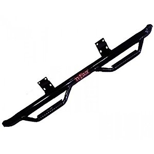 N-Fab Nerf Steps | Textured Black, Cab Length | D0984CC-TX | Fits 2009-2015.5 Dodge RAM 1500, 2010-2018 2500 / 3500 / 4500 /5500 Crew Cab All Beds, SRW / DRW Gas / Diesel