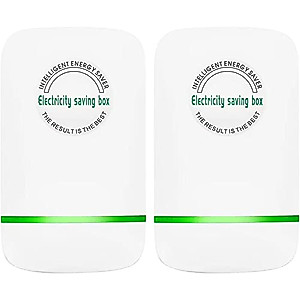 Power Saver Pro Power Saver Save Power, Smart Electricity Saving Box Electric US Plug for Household Office Market Device, High-Efficiency Smart Plug 90V-250V Pro Power Save Device (2 pcs)