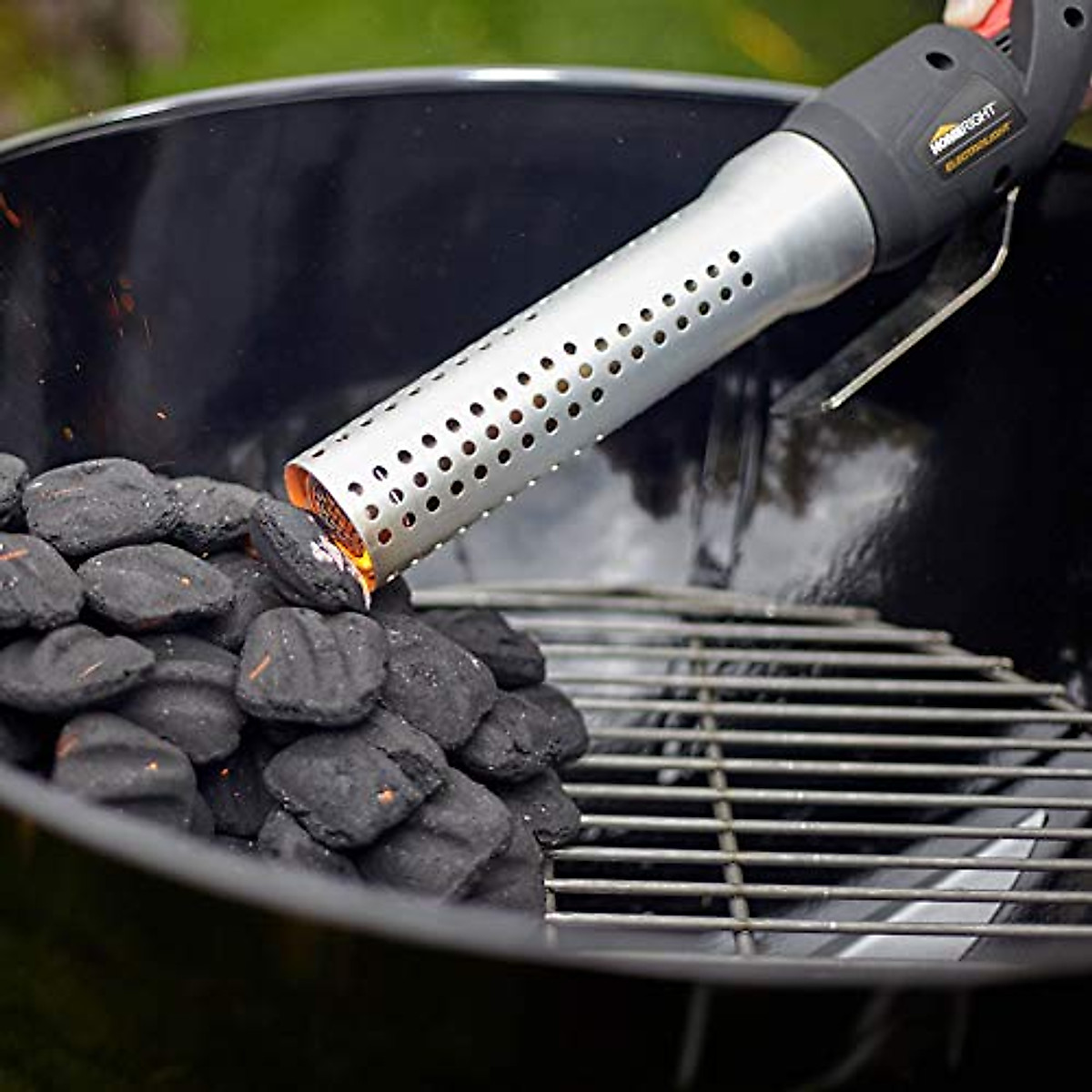 Home Right Electro Light C900046 Fire Starter, Charcoal Starter and Lighter, BBQ Smoker, Grill Starter, Chemical Free Heated Air with Built-In Blower