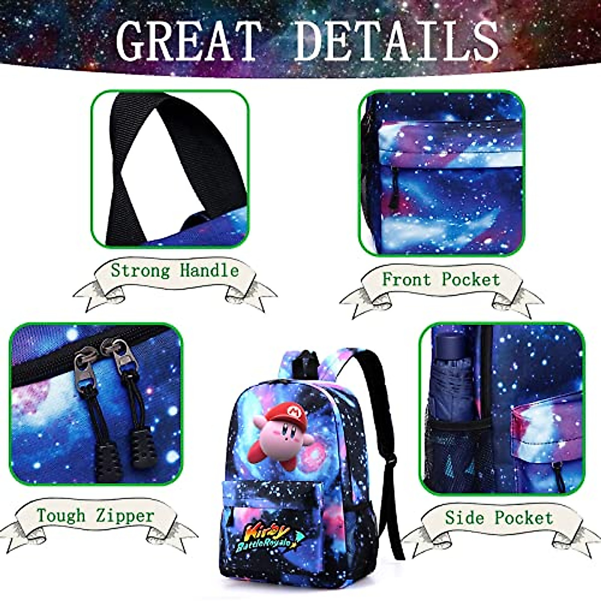 Qoinied Boys Kids Girls Backpack for School Travel Backpack For Women Men Laptop Backpack for Girls Boys (a7)