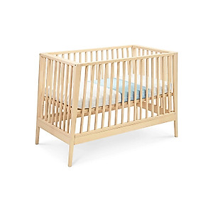 SLEEPY SILK - Baby Silk Crib Sleeve | Silk Crib Sleeve for Baby Hair Loss | Silk Baby Crib Bedding in 25 Momme Mulberry Silk | SIDS Safe Silk Crib Slip for Baby | Sky Blue Arrows