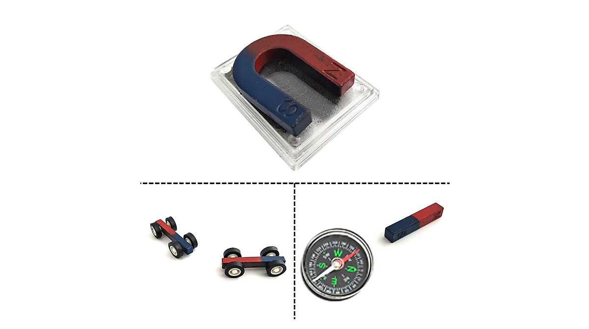EUDAX Labs Junior Science Magnet Set for STEM Learning & Experiments