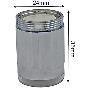 4 Pack Light Up LED Water Faucet, Growing Blue Color LED Water Faucet Light Water Stream Colorful Faucet Tap Sink Faucet For Kitchen and Bathroom