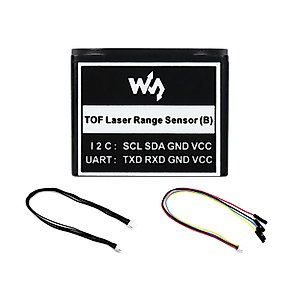 Waveshare TOF (Time of Flight) Laser Range Sensor (B) UART / I2C Bus Long Range Short Blind Zone