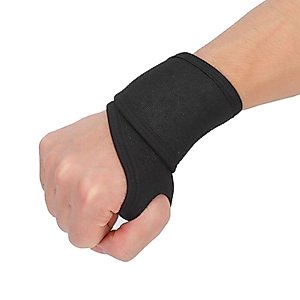 Zyyini Wrist Brace, Made of Elastic Material Size Adjustable Thumb Wrist Band Can Prevent Injuries While Sports, Suitable for Daily Use(#1)