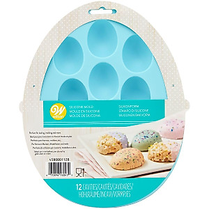 Wilton Easter Egg Shaped Silicone Treat Mold