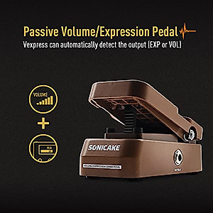 SONICAKE Vexpress Passive Volume & Expression EXP Pedal