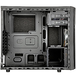 SilverStone Technology PS11 ATX, Micro-ATX Mid Tower Computer Case with Side Window Panel, SST-PS11B-W