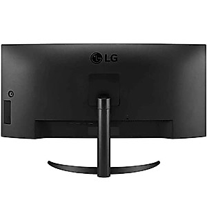LG 34WQ60C-B 34" 21:9 Curved UltraWide QHD (3440 x 1440) PC Monitor Bundle with Deco Gear Wired Gaming Mouse and Deco Gear Large Extended Pro Gaming Mouse Pad