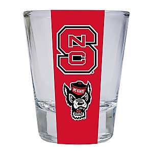 Wolfpack Round Shot Glass Officially Licensed Collegiate Product