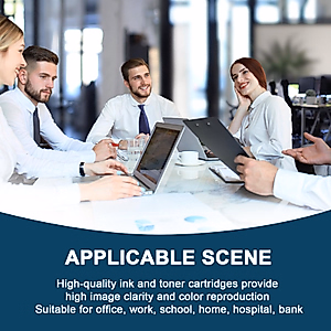 VersaLink C8000 Toner Cartridge Replacement for Xerox 106R04049 106R04046 106R04047 106R04048 C8000 Black Cyan Magenta Yellow High Capacity Toner-Cartridge for Versalink C8000 Printer