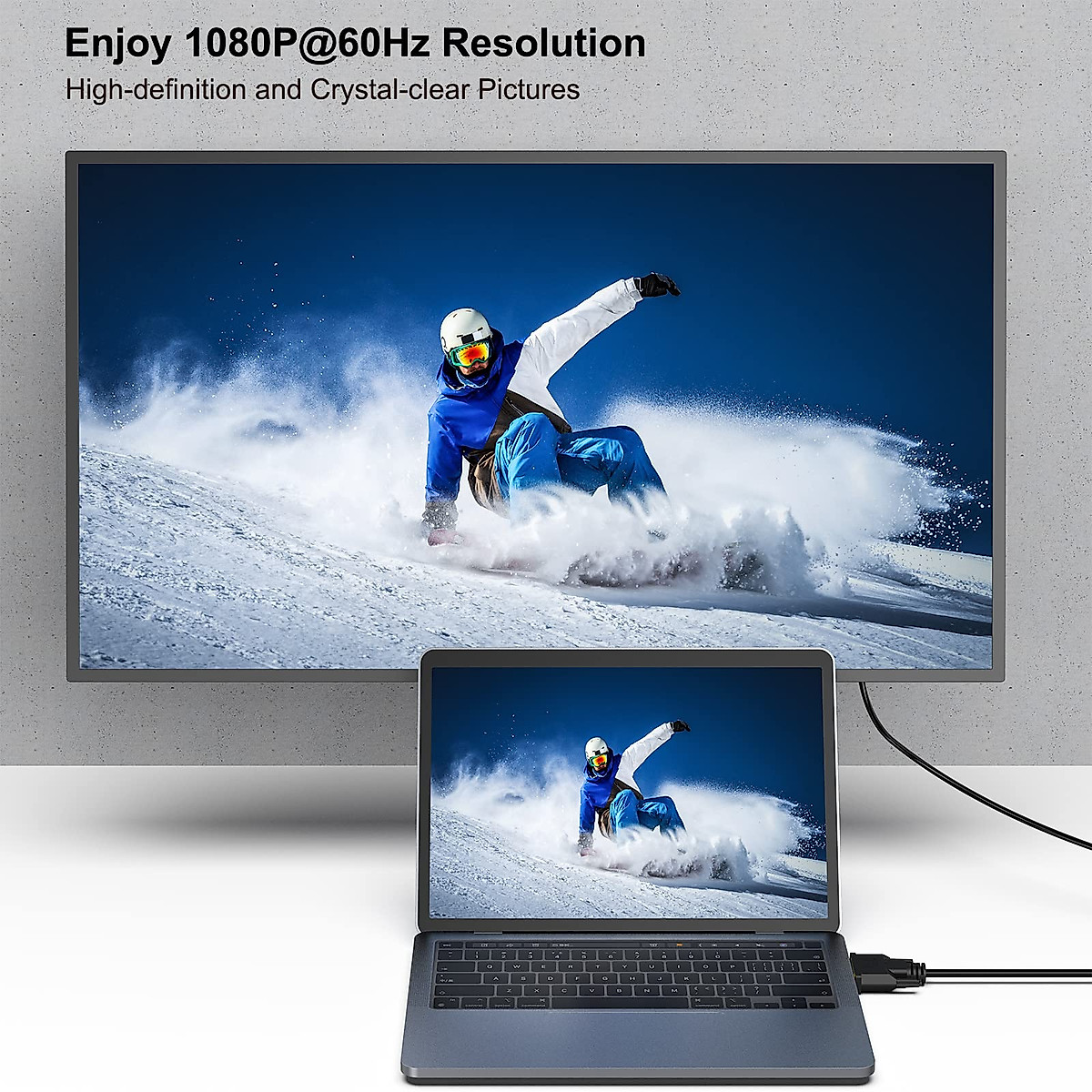 BENFEI Active DVI-D to VGA, DVI-D 24+1 to VGA 6 Feet Cable Male to Male Gold-Plated Cord