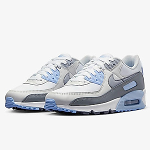 Nike Women's Air Max 90 White/Wolf Grey-Photon Dust (FB8570 100) - 7