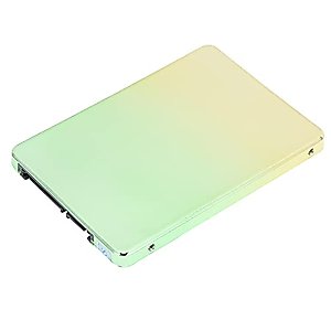 Qinlorgo Solid State Drive, Good Compatibility Portable Stable Operation 2.5in SATA SSD ABS Shell for Data Storage for Files Backup(#5)