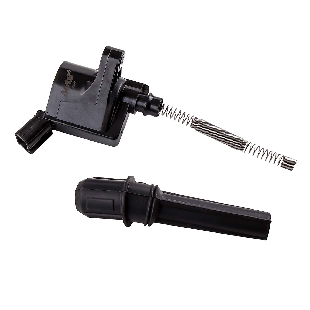 MAS Set of 10 Ignition Coils Pack DG508+Motorcraft Spark Plugs SP479 Compatible with Ford E350 E450 F250 F350 F450 F550 Econoline Super Duty F53 6.8L V10 DG457 DG472 DG491 3W7Z-12029-AA