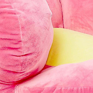 Trend Lab Flower Toddler Chair - Plush Pillow Kids Chair, Comfy Plant Chair for Toddlers 1-3 Years Old, 21x19x19 Inches - Baby Chair, Floral Soft Toddler Lounge Chair, Kids Bean Bag Chair Alternative