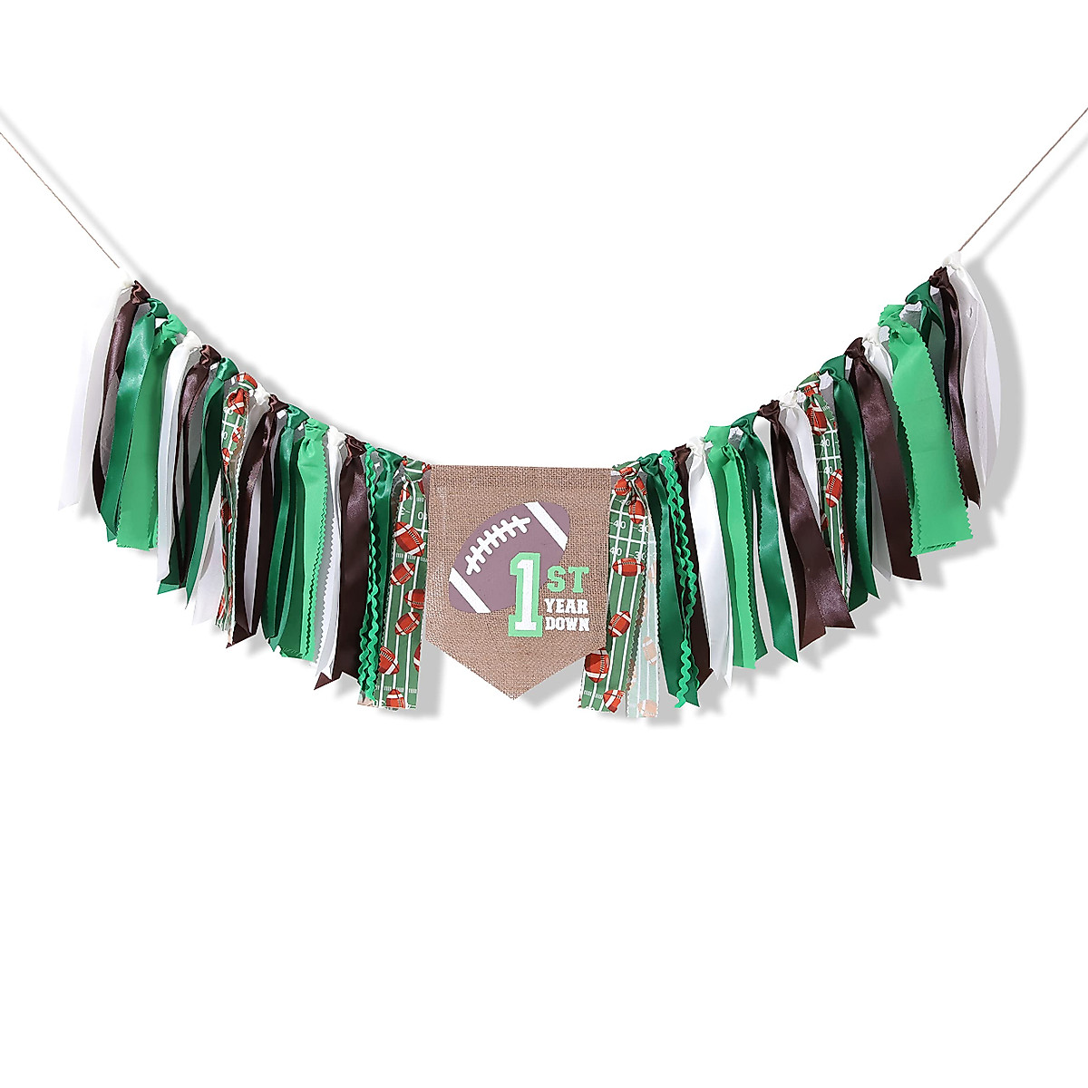 Football 1st High Chair Banner,Football 1st/first Birthday Party Decorations,first Year Down Themed Football 1st Birthday Party Decorations,photo Prop Football Party Decor