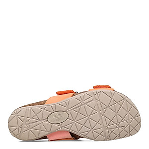 Earth Origins Women’s Orra Leather Sandal for Casual, Everyday - Morel - 7.5 Wide