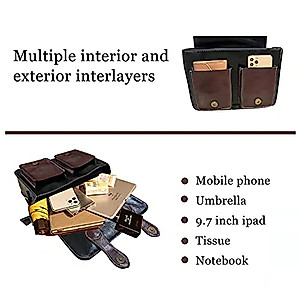 TSAWES Vintage Crossbody Messenger Bag Classic Cambridge Bag Work Cross-body Bag Satchel Purse Handbag Fit 9.7 Inches Ipad for Women (BLACK)