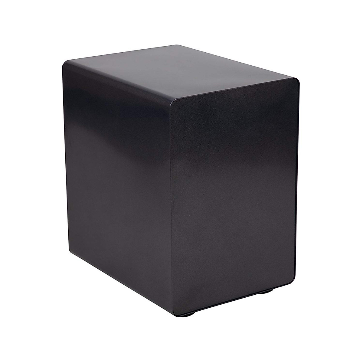 Flash Furniture Ergonomic 3-Drawer Mobile Locking Filing Cabinet with Anti-Tilt Mechanism and Hanging Drawer for Legal & Letter Files, Black