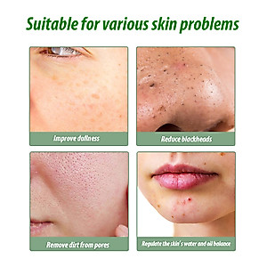 30Pcs Collagen Face Mask Skin Reborn Cooling Mask, Essential Lifting Firming Anti Aging Moisturizing Face Care Gel Cream, Portable Packaging for Women & Men (2Pcs Green Tea Mask)