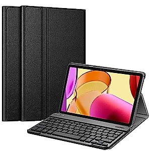 Fintie Keyboard Case for Amazon Fire Max 11 (13th Generation, 2023 Release), Slim Lightweight Cover with Detachable Bluetooth Keyboard, Black