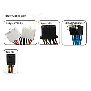 ATHENA AT40 400W AT POWER SUPPLY Athena Computer Power AP-AT40 400W AT power supply: Computers