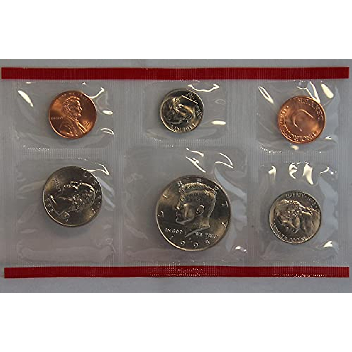 1995 United States Mint Uncirculated Coin Set (U95) in Original Government Packaging