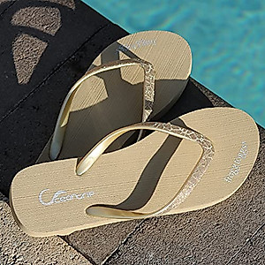 FROGG TOGGS Women's OceanGrip Glitter Sandal