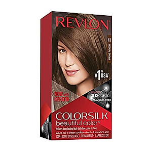 Revlon ColorSilk Beautiful Color 41 Medium Brown 1 ea (Pack of 12)