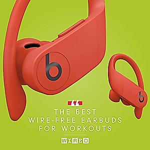 Beats Pro Totally Wireless and High-Performance Bluetooth Earphones -Lava Red (Renewed)