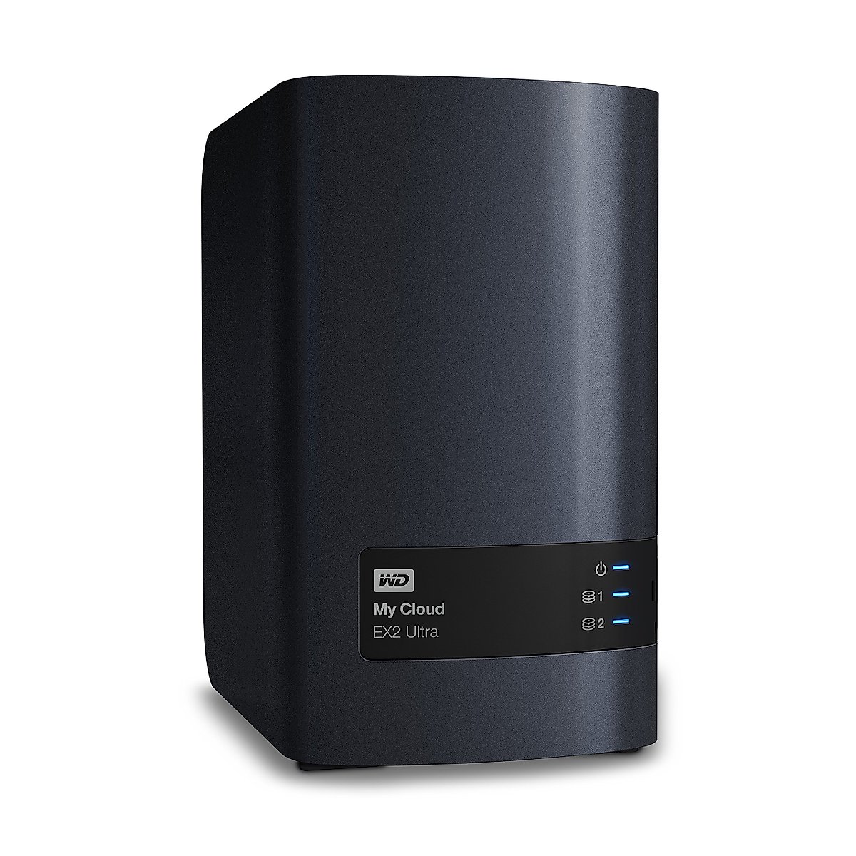 WD 24TB My Cloud EX2 Ultra 2-Bay NAS, Network Attached Storage, RAID, Backup, Streaming, Media Server - WDBVBZ0240JCH-NESN