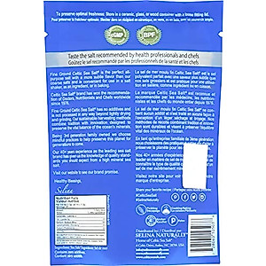 Fine Ground Celtic Sea Salt ¼ lb Resealable Bag