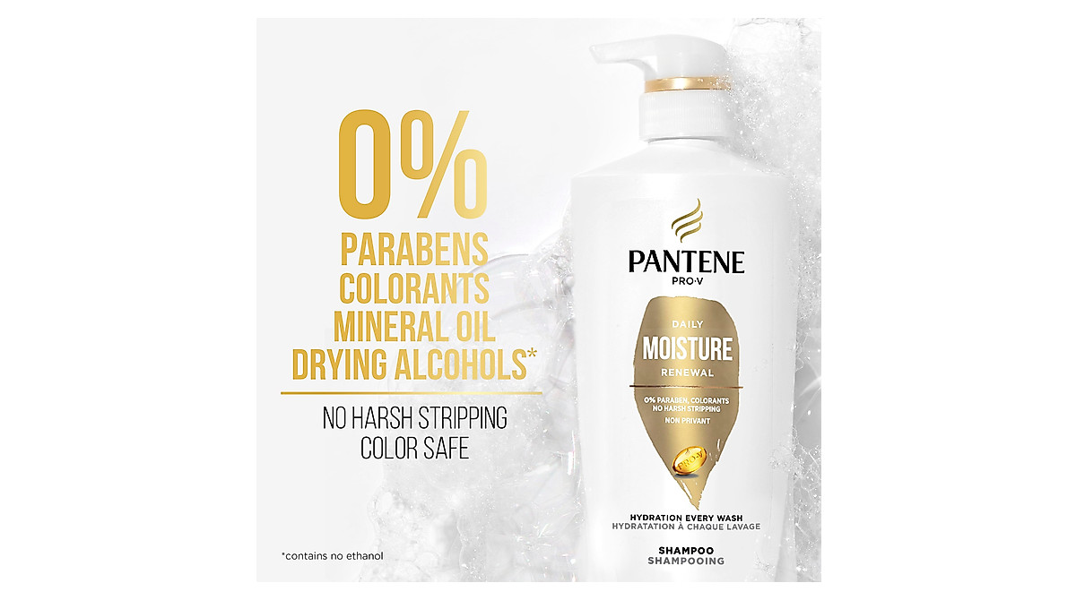 Pantene Pro-V Daily Moisture Renewal Shampoo 17.6 fl oz Pump Bottle — 🛍️ The Retail Market
