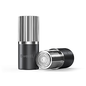 SweetLF Electric Razor for Men Shavers for Men Mini Electric Shaver with Floating Head, Mens Electric Shaver with Travel Lock Wet and Dry IPX7 Waterproof Type-C Rechargeable