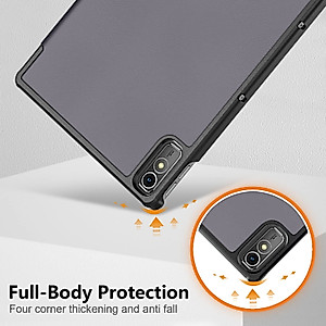 DINGGUAGUA Case for Lenovo Tab P11 Gen 2 Case 11.5 Inch 2023,Lightweight Slim Shell Stand Cover for Lenovo Tab P11 2nd Gen Tablet TB350FU,Grey