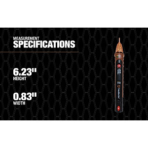 Southwire Tools & Equipment Tester, NCVT Dual 40126N, One Size, Green,Red