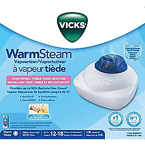Vicks Nursery 1 Gallon Vaporizer with Night-Light Warm Steam Vaporizer for Baby Room