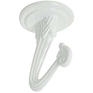 National Hardware N274-845 V2671 Swag Hooks in White , 1-1/2", 2 piece