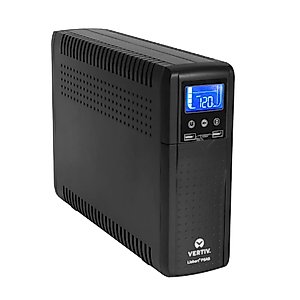 Liebert PSA5 UPS - 1000VA/600W 120V, Line Interactive, AVR, mini tower, 10 outlets, USB Charging, 3 year warranty, Uninterruptible Power Supply, Battery Backup with Surge Protection (PSA5-1000MT120)