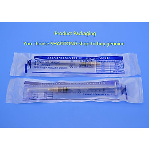 1ml 25G Syringe with Needle,Disposable Sterile Syringe 100pcs