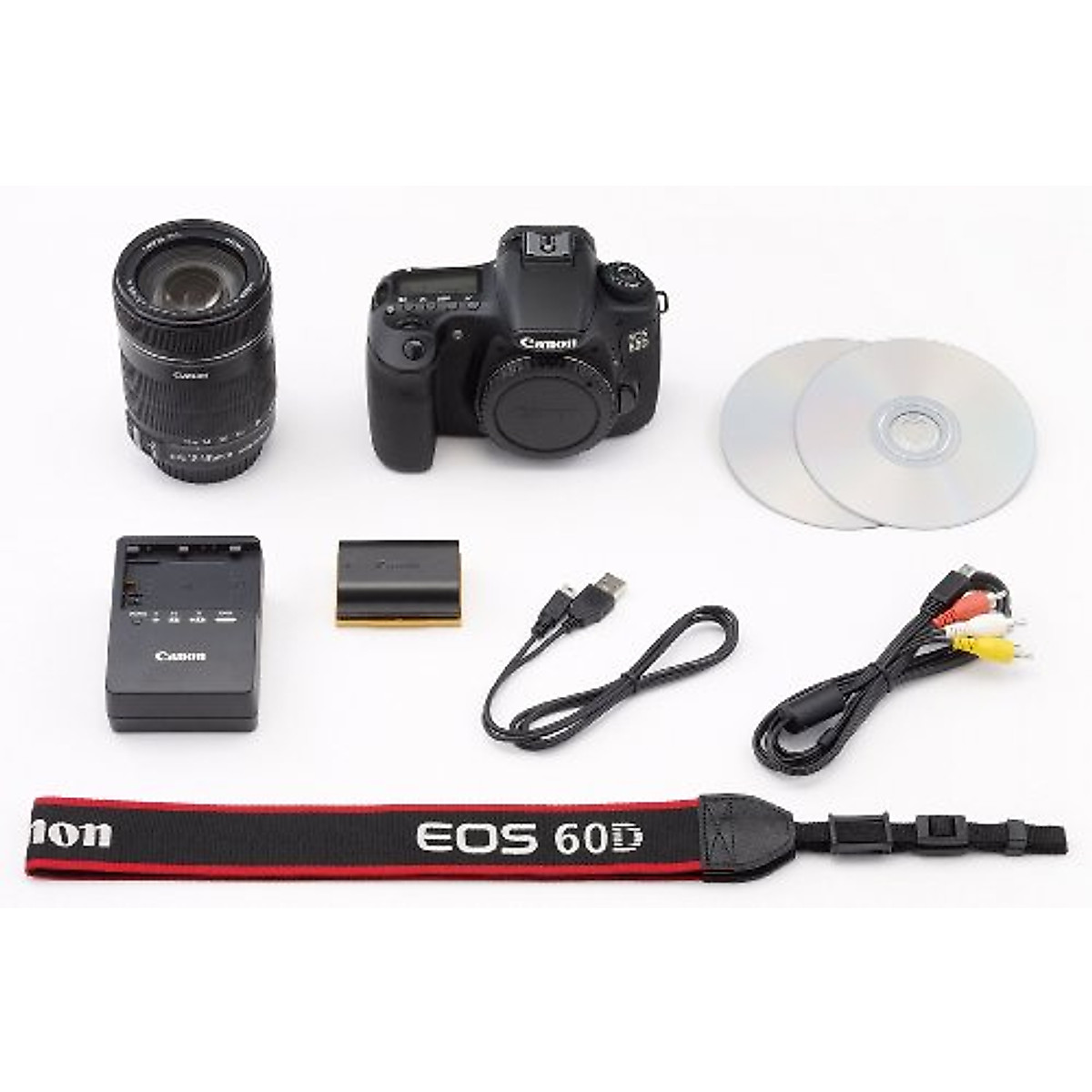 Canon EOS 60D 18 MP CMOS Digital SLR Camera with 18-135mm f/3.5-5.6 IS UD Lens - International Version