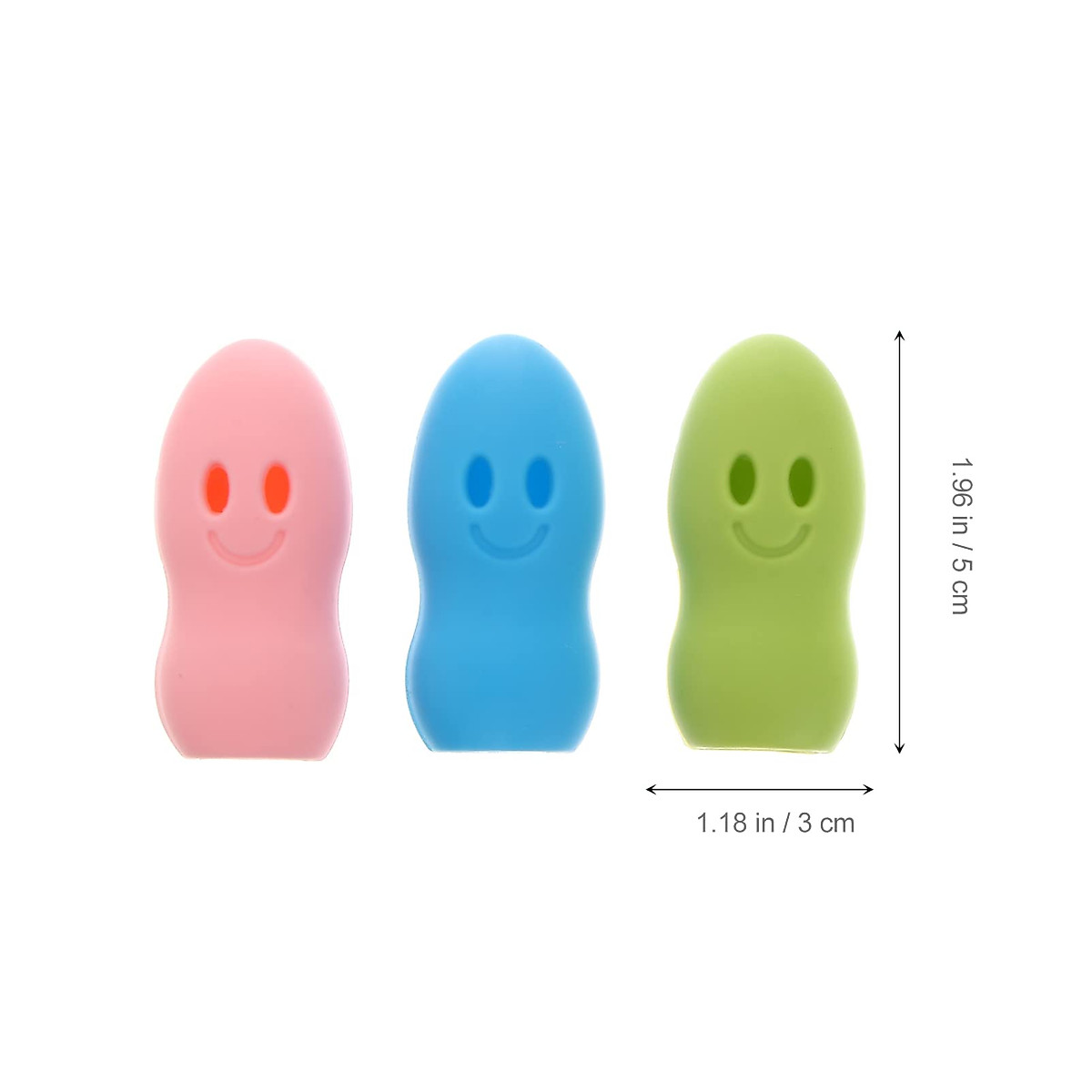 DOITOOL 4Pcs Silicone Toothbrush Head Cover Travel Toothbrush Head Cover Case for Outdoor Camping Travel Home