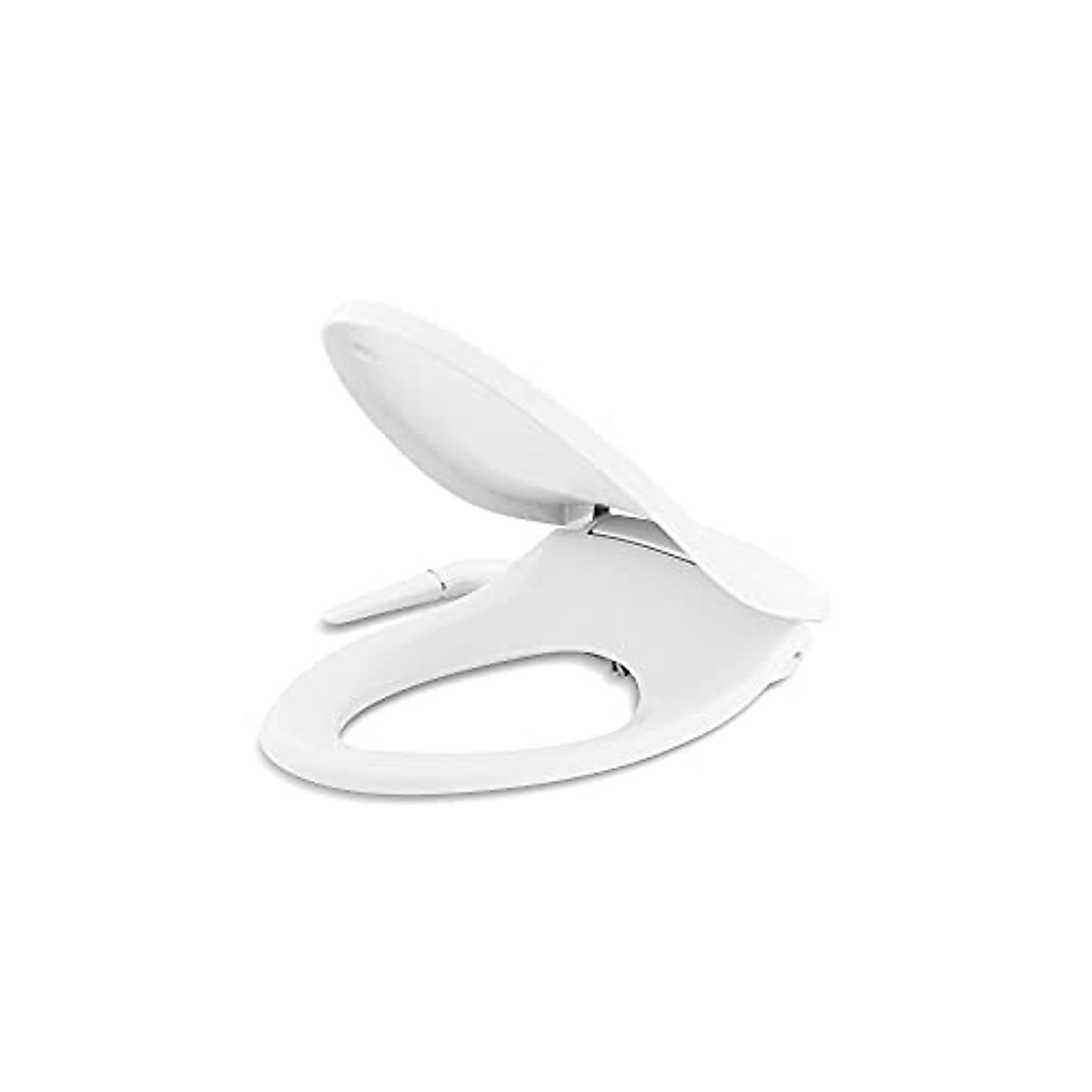 Kohler 5724-0 Puretide Toilet seat, Elongated, White & American Standard 5900A05G.020 Aqua Wash Non-Electric Bidet Seat for Elongated Toilets, 14.9 in Wide x 3.6 in Tall x 21.1 in Deep, White