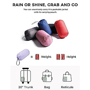 wantdo Women's Hooded Puffer Jacket Packable Winter Coat(Lavender, Small)